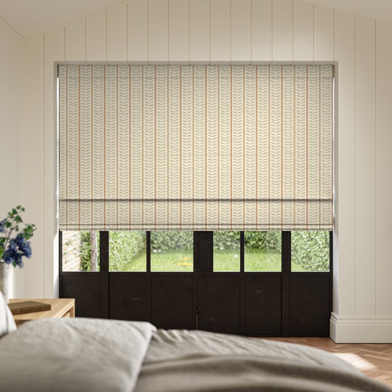 Huda Spice Printed Roman Blind | Made to Measure Blinds | Dotcomblinds